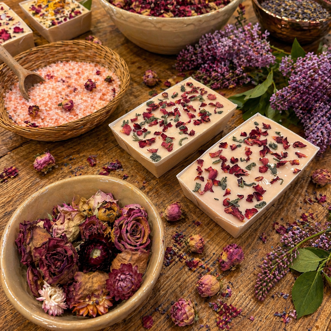 Spring Soap Making Workshop Hampshire | Botanical Bloom | Chandlers ...